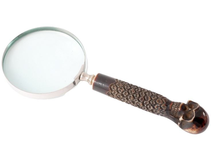 Rembrandt Brass Skull Magnifier – Shed Boutique Style